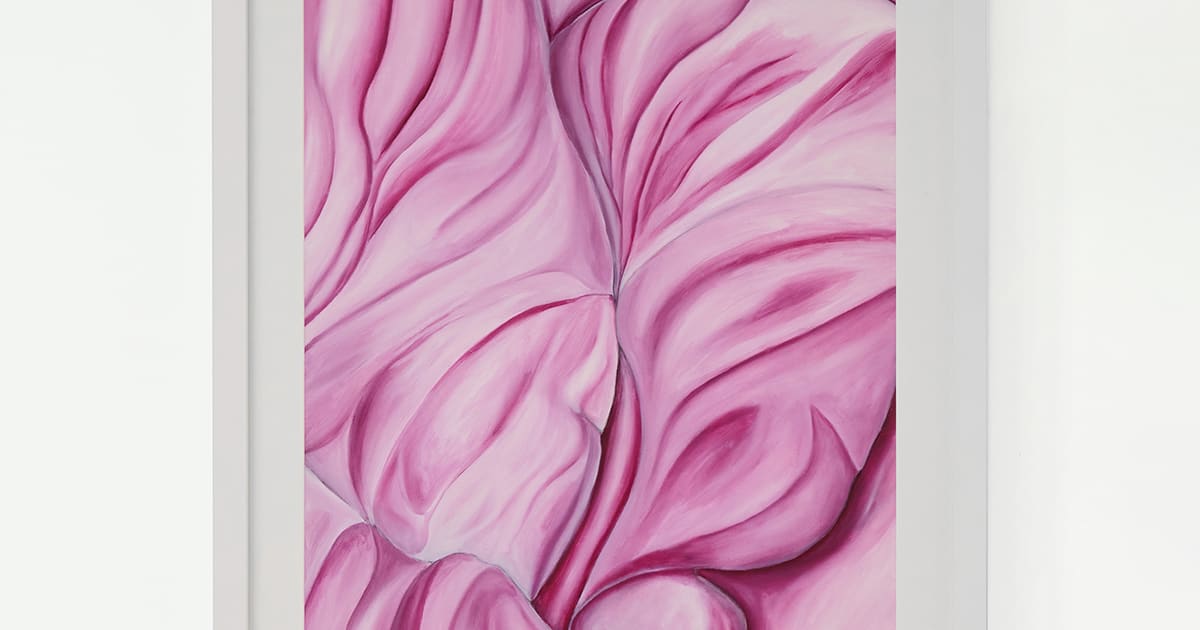 Paul Cummins MBE, Florals Pink III, 2024 | Halcyon Gallery
