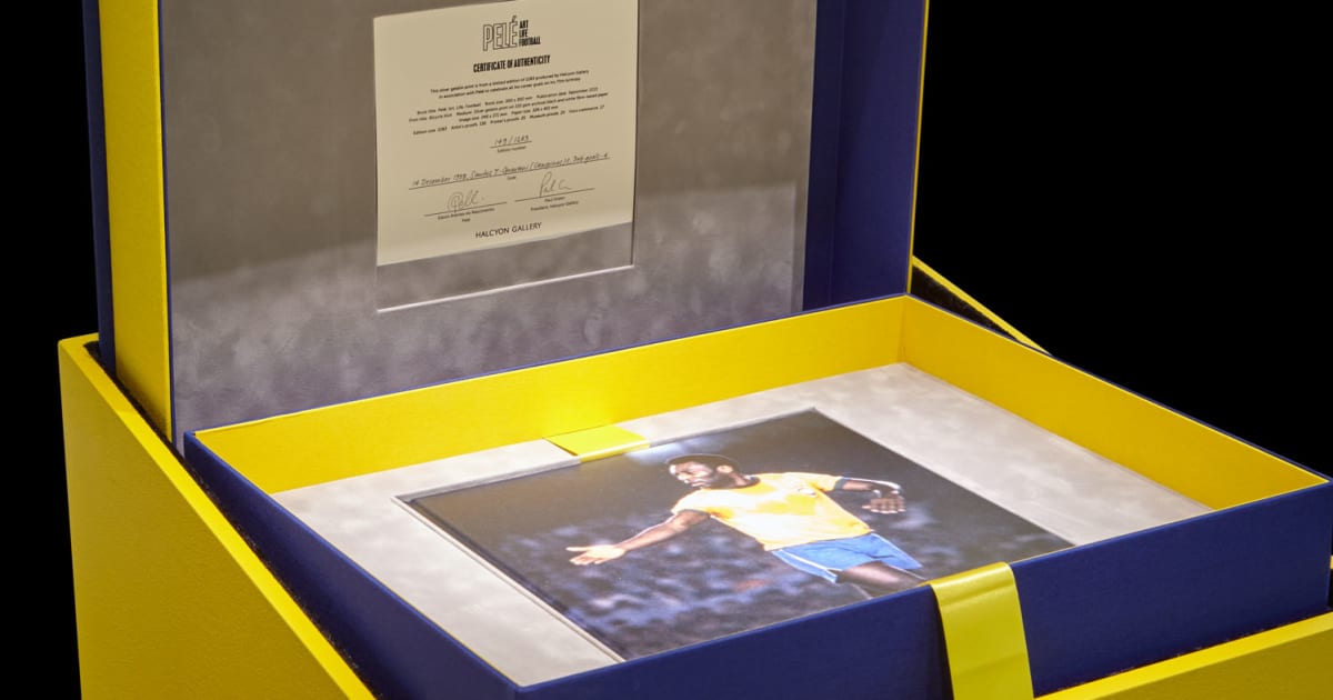 Pelé, Pelé: Art, Life, Football, 2015 | Halcyon Gallery