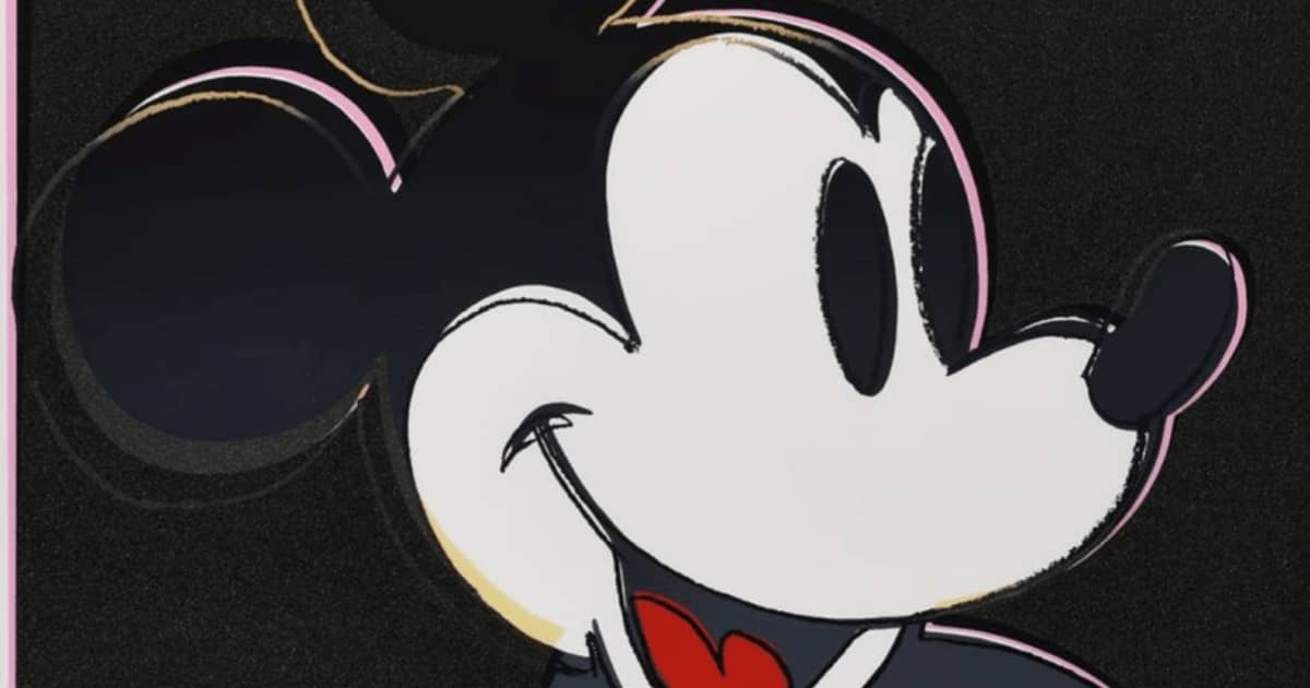 Andy Warhol, Myths: Mickey Mouse, 1981 | Maddox Gallery