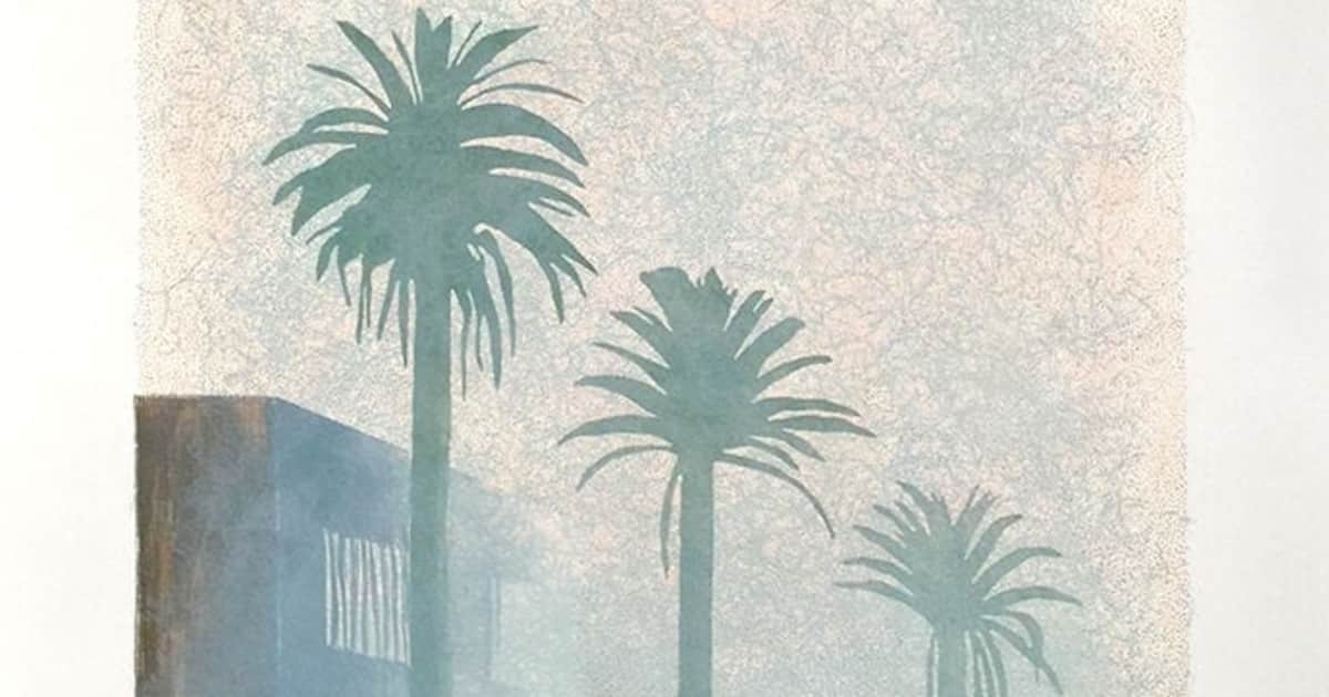 David Hockney, Mist, from Weather Series, 1973 | Maddox Gallery