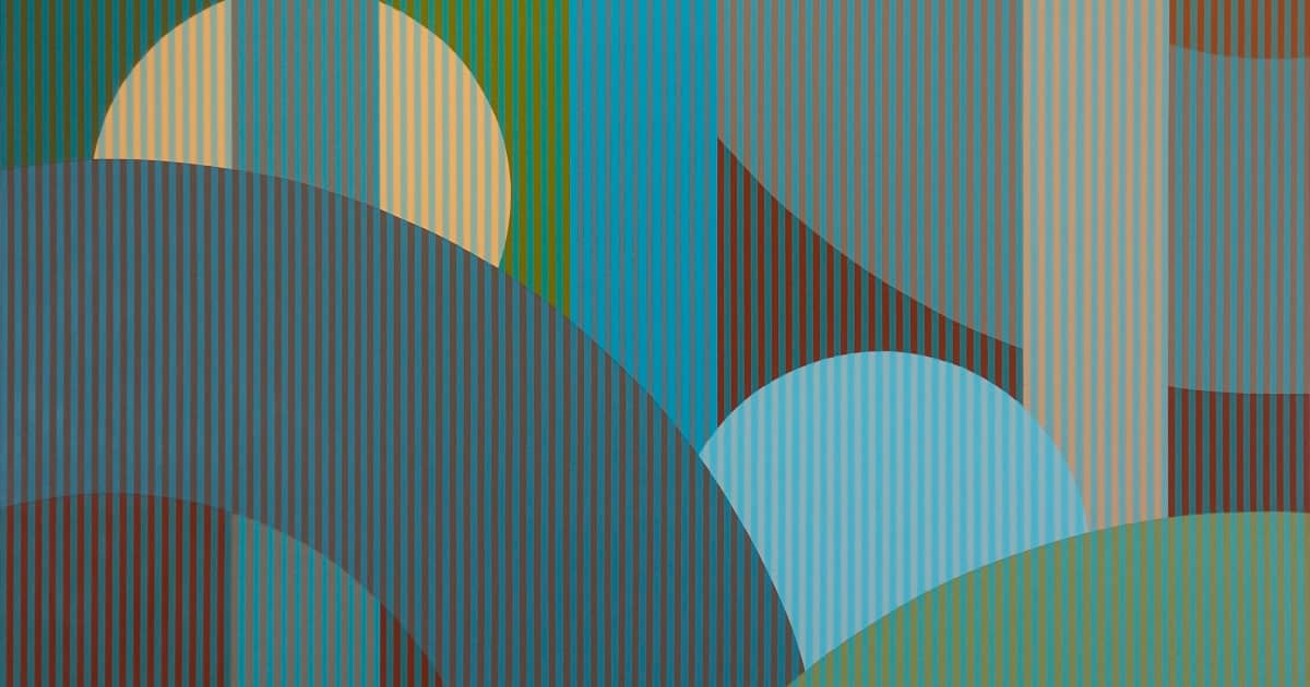 Sam Smyth, Blues and Greens, 2024 | Maddox Gallery