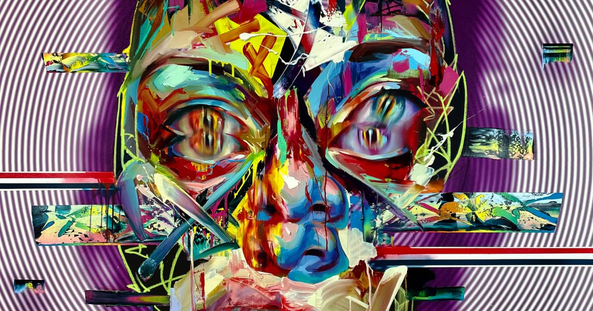 Justin bower, Nuclear Seizure 1, 2022 | Maddox Gallery