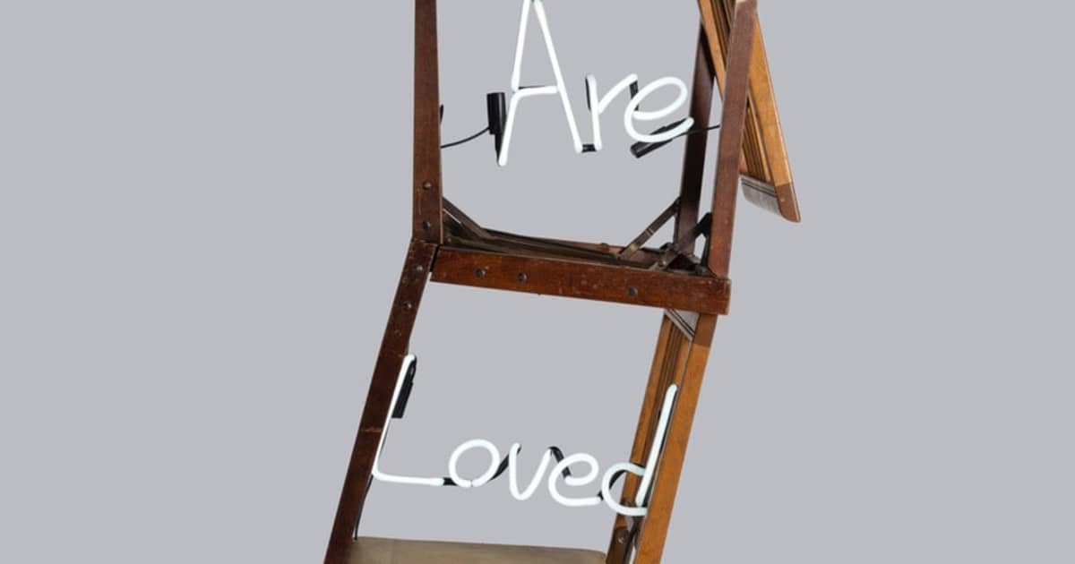 Carl Hopgood, You Are Loved, 2022 | Maddox Gallery