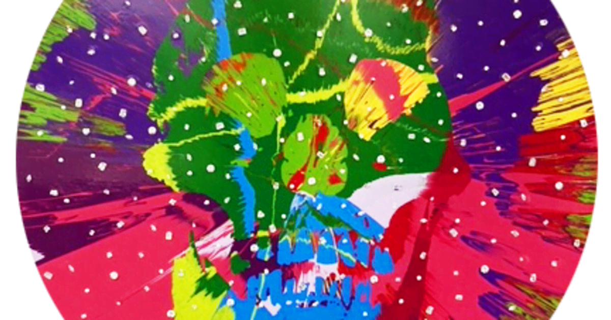 Damien Hirst, Beautiful Zaria Micropsia Painting for Candida (with ...