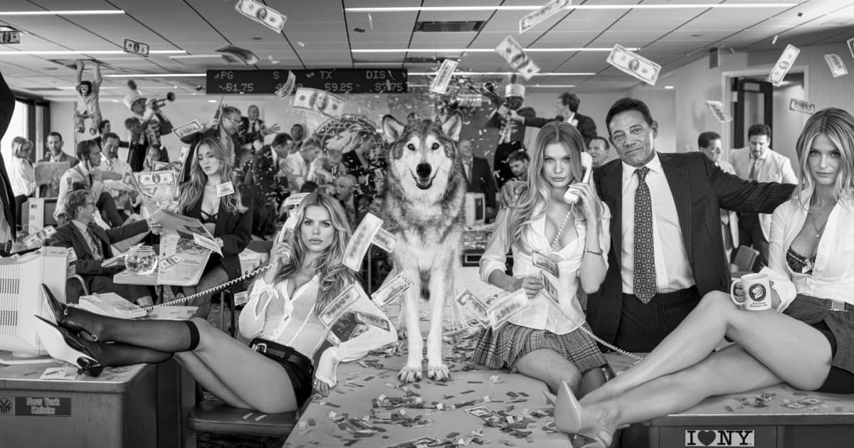 David Yarrow, Stratton Oakmont, 2025 | Maddox Gallery