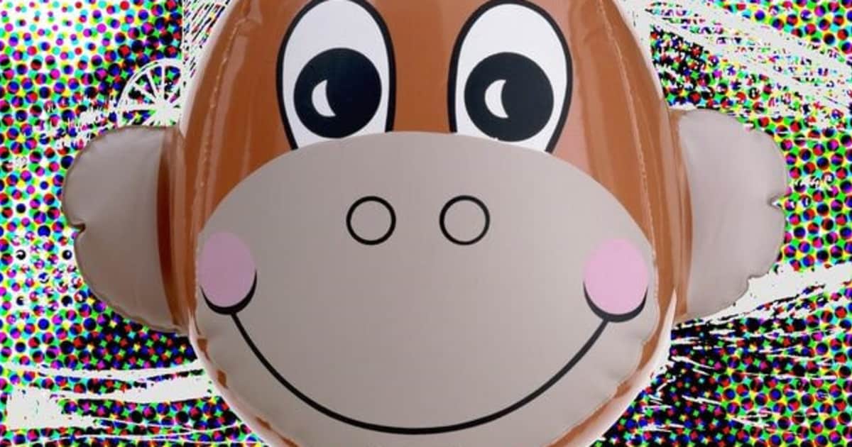 Jeff Koons, Monkey Train (Dots), 2007 | Maddox Gallery