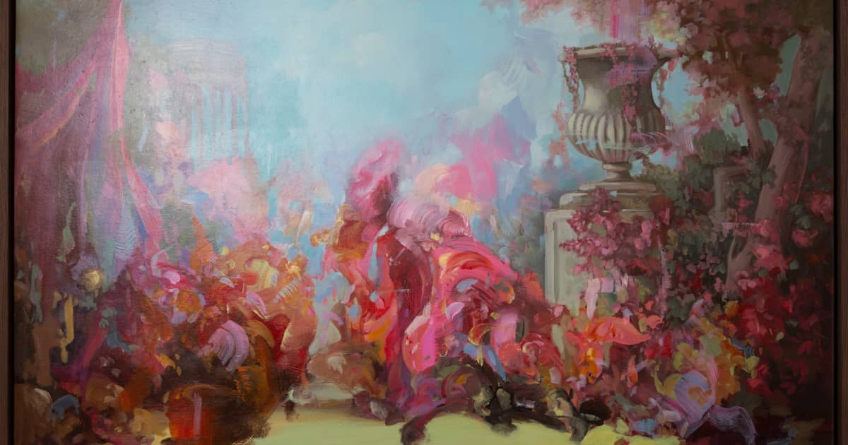 Dairo Vargas, The Palace Garden, 2023 | Maddox Gallery