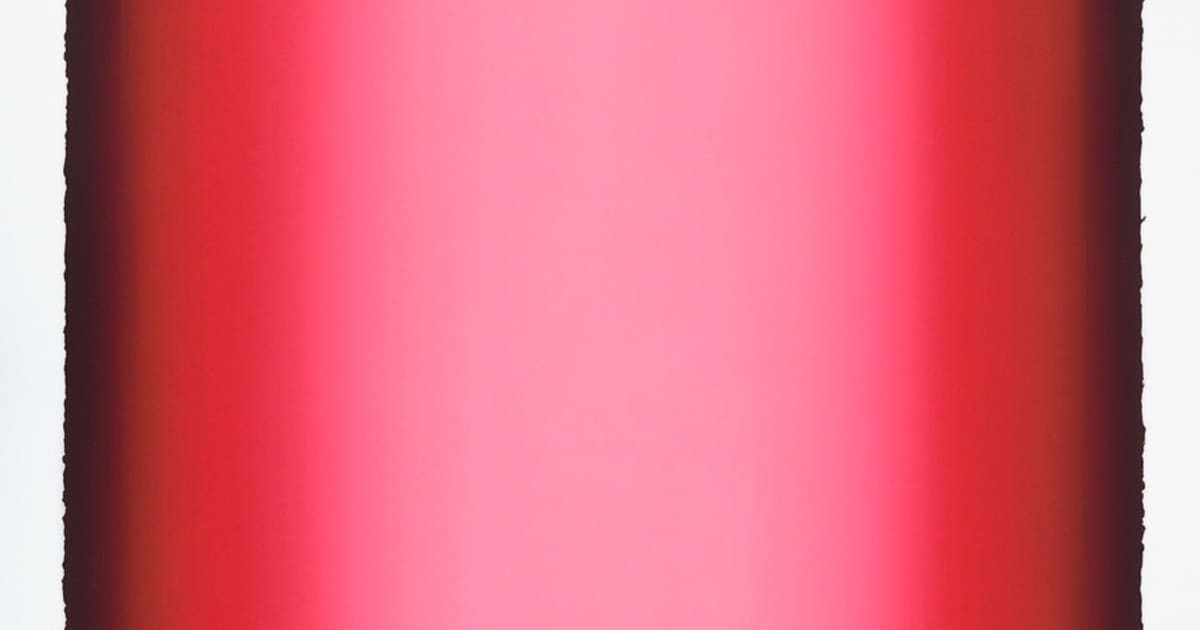 Ruth Pastine, Red 9, Depth Series, 2020 | Maddox Gallery