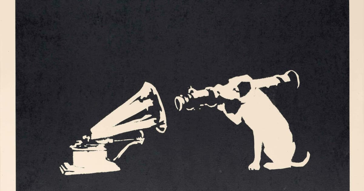 Banksy, HMV (Signed), 2004 | Maddox Gallery