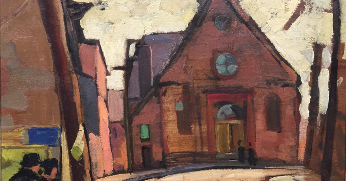 André Biéler, Notre-Dame des Victoires, Québec, 1928 (circa) | Alan ...