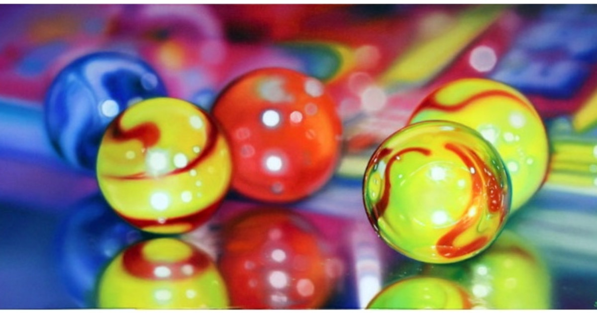 Sarah Graham, Marble Carnival - Original | Canvas Gallery