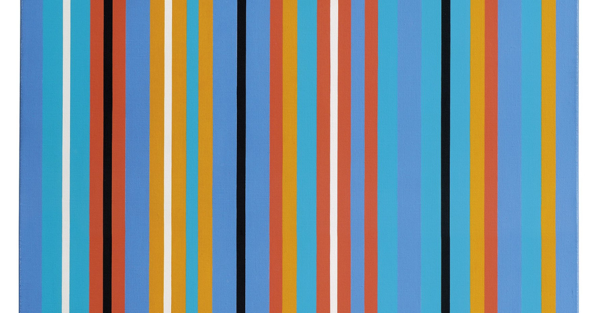 Bridget Riley, KA IV, 1980 | Piano Nobile