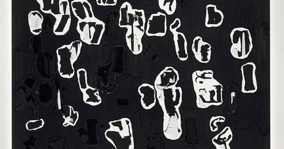 Glenn Ligon, Debris Field #2, 2018 | Thomas Dane Gallery