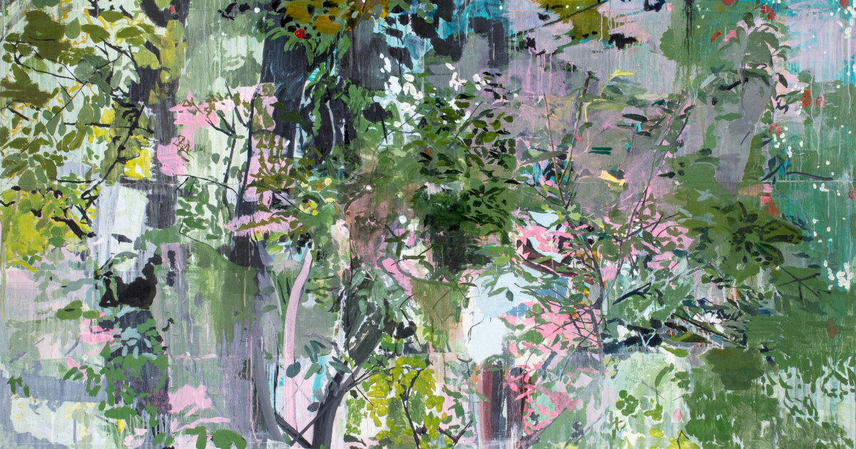 Hurvin Anderson, Ascension, 2017 | Thomas Dane Gallery