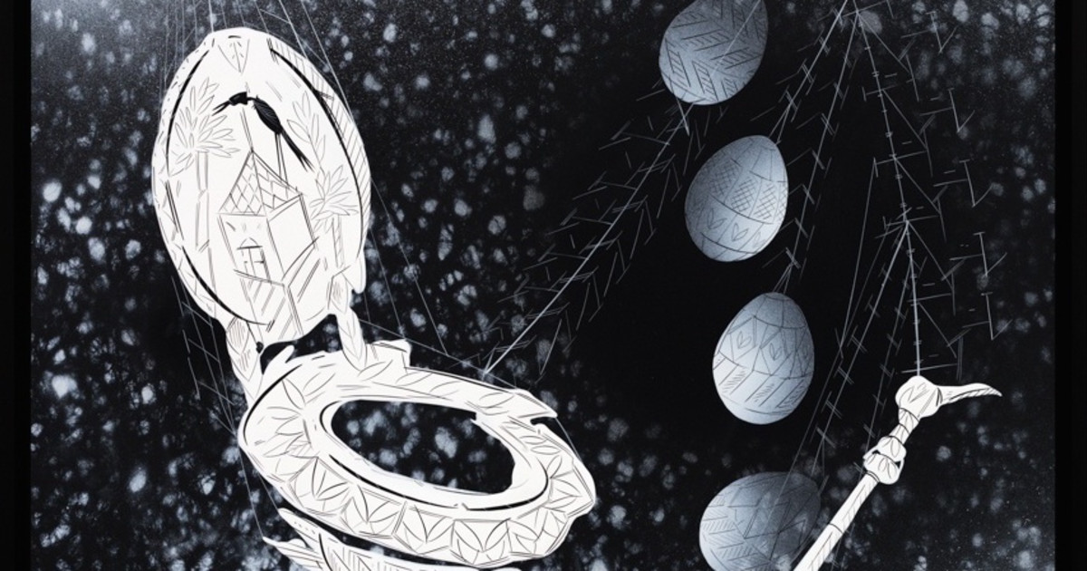 Lari Pittman, Nocturne #6, 2015 | Thomas Dane Gallery