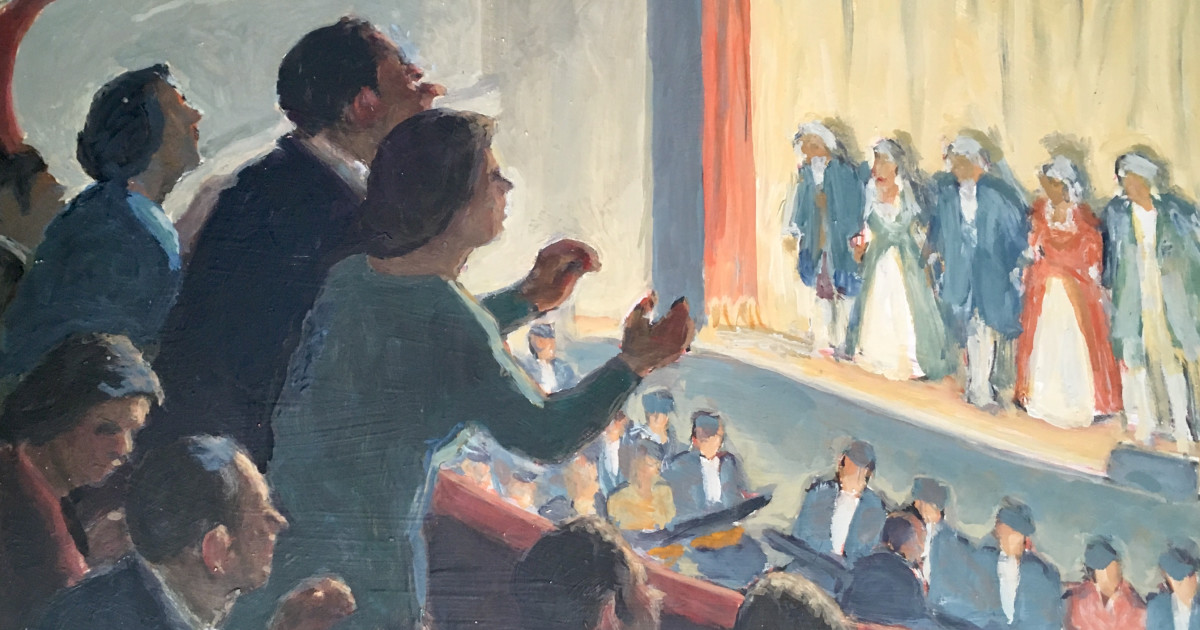 Fermin Rocker, Curtain Call | NEW WORKS MAY 2018 | Modern British ...