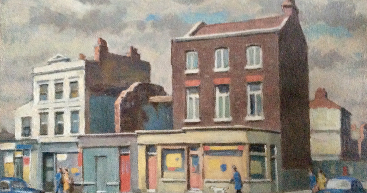 Fermin Rocker, London Street Corner | NEW YEAR EXHIBITION 2018 | Modern ...