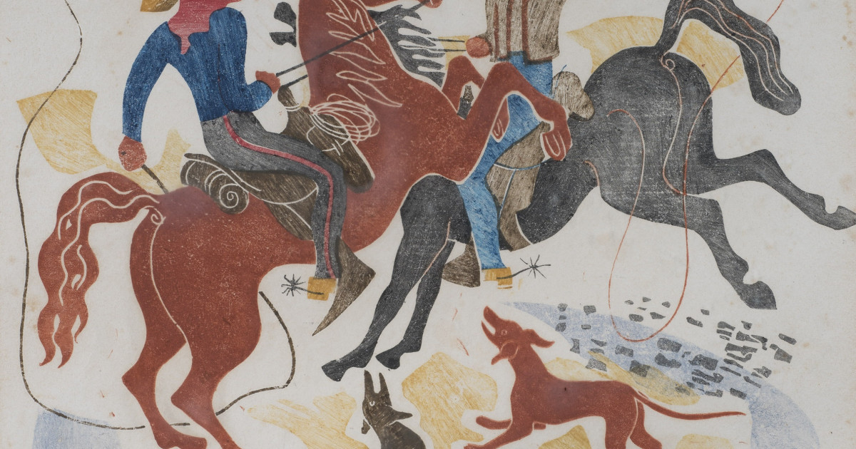 Leon Underwood, Water Carrier, 1929 | Prints | The Redfern Gallery