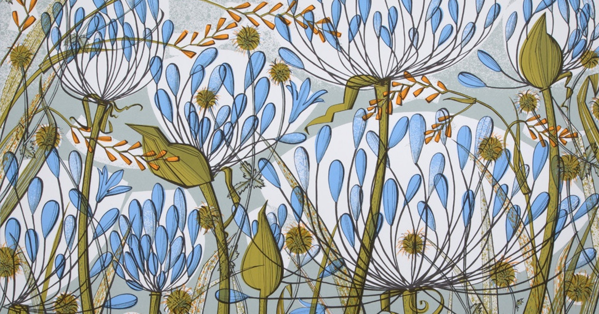 Angie Lewin RWS RE - Biography | The Royal Society of Painter-Printmakers