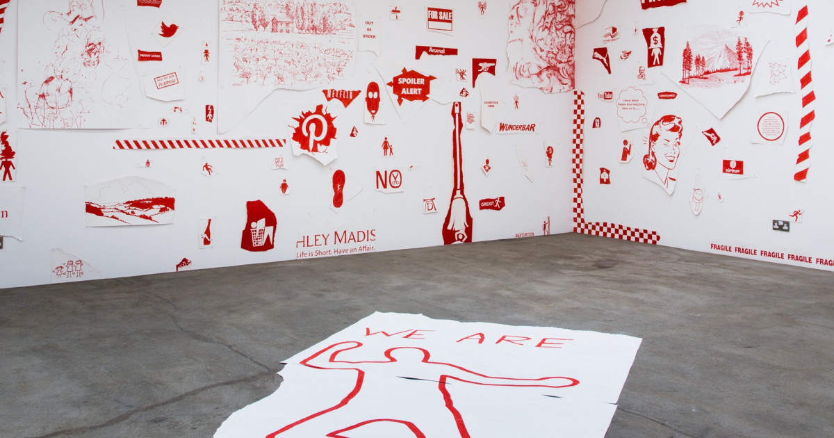 Installation view, Thomas Dane Gallery, London | Michael Landy ...
