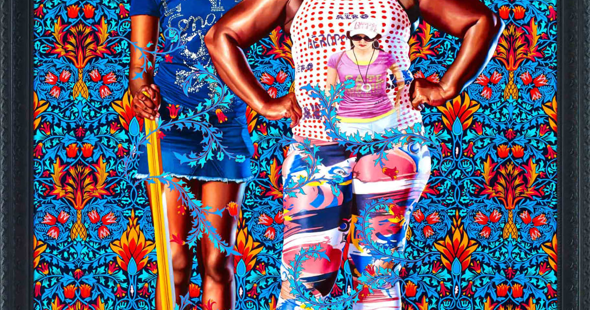 Kehinde Wiley, Portrait of John and George Soane, 2013 | Stephen ...