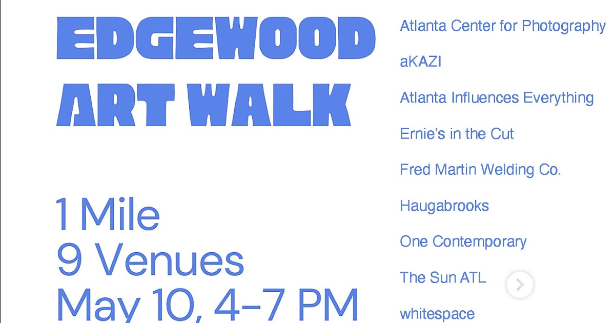 Event: Inaugural Edgewood Art Walk: Introducing the Edgewood Arts ...
