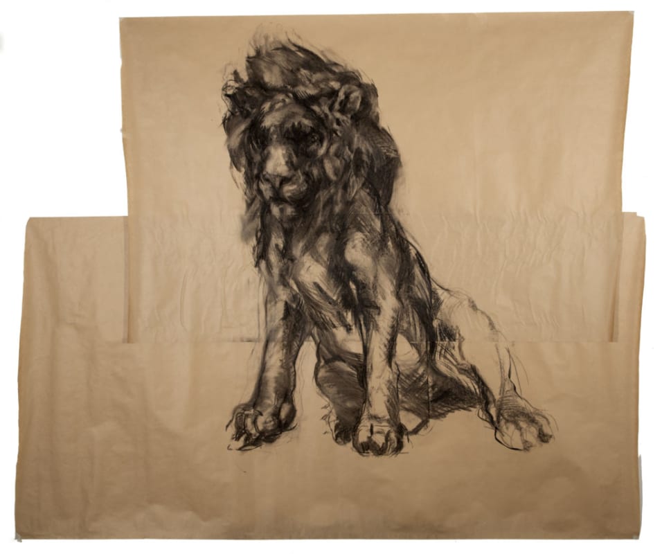 Nicola Hicks' Lion | featured in Un/Natural Selections: Wildlife in ...