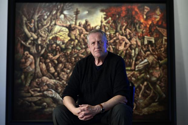 Peter Howson | interviewed by The Herald | Flowers Gallery