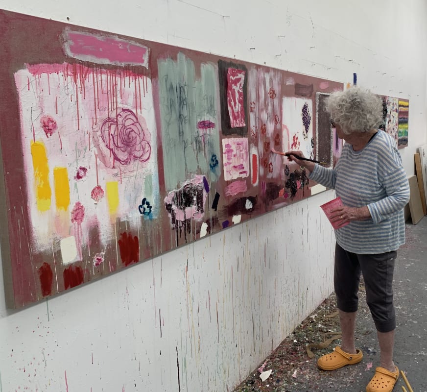 Joan Snyder Paints to Face Herself | Molly Snyder-Fink on Joan Snyder ...