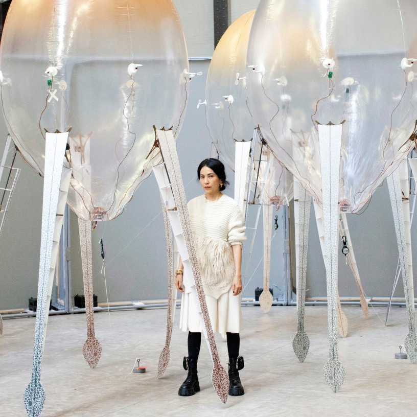 A Shimmer Through The Quantum Foam | Anicka Yi | Esther Schipper