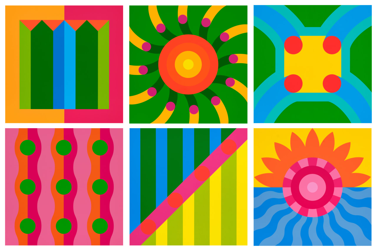 Yinka Ilori, Here Today, Here Tomorrow, 2023 | Cristea Roberts Gallery