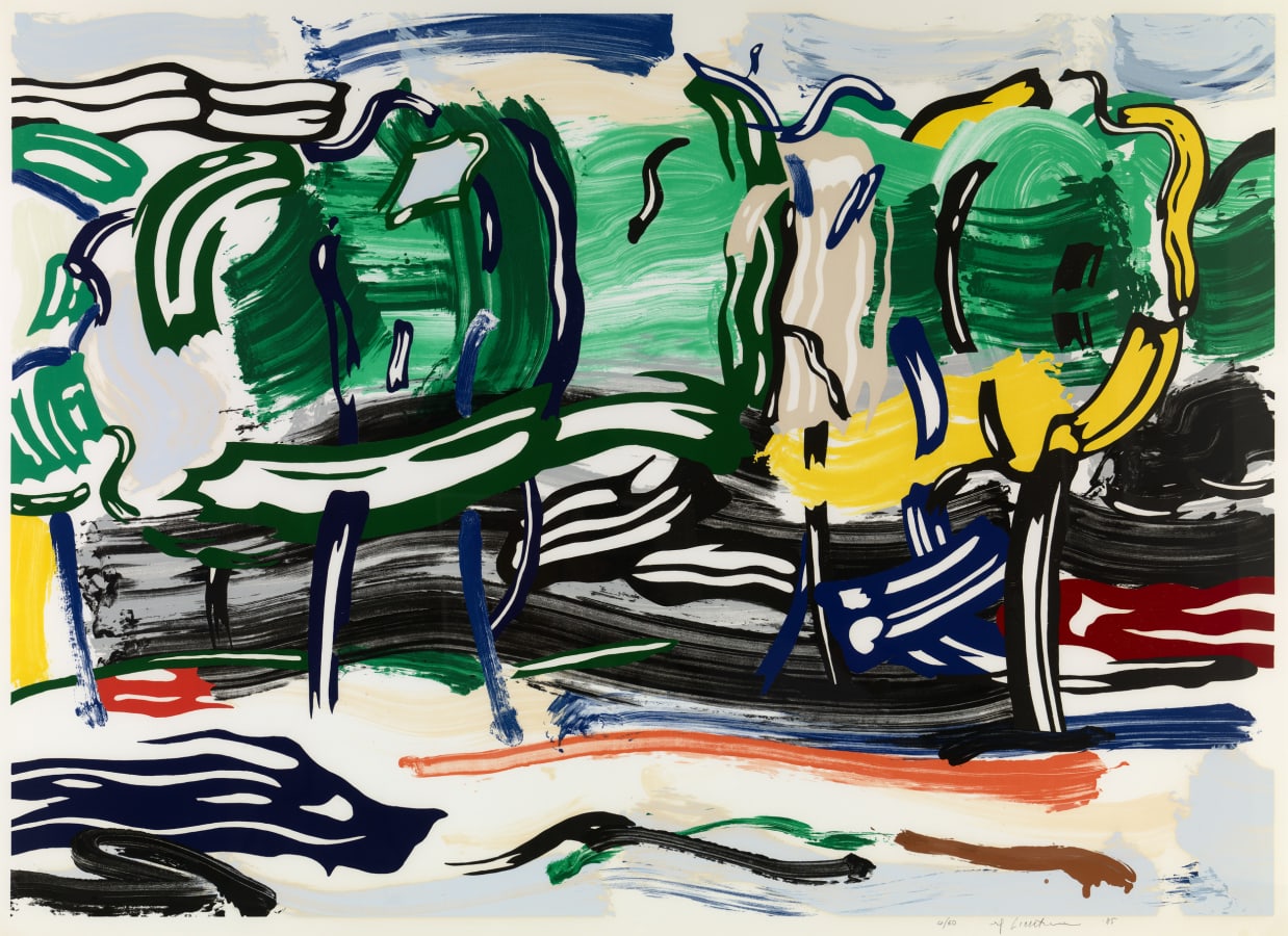 Roy Lichtenstein, Landscapes, 1985 | Cristea Roberts Gallery