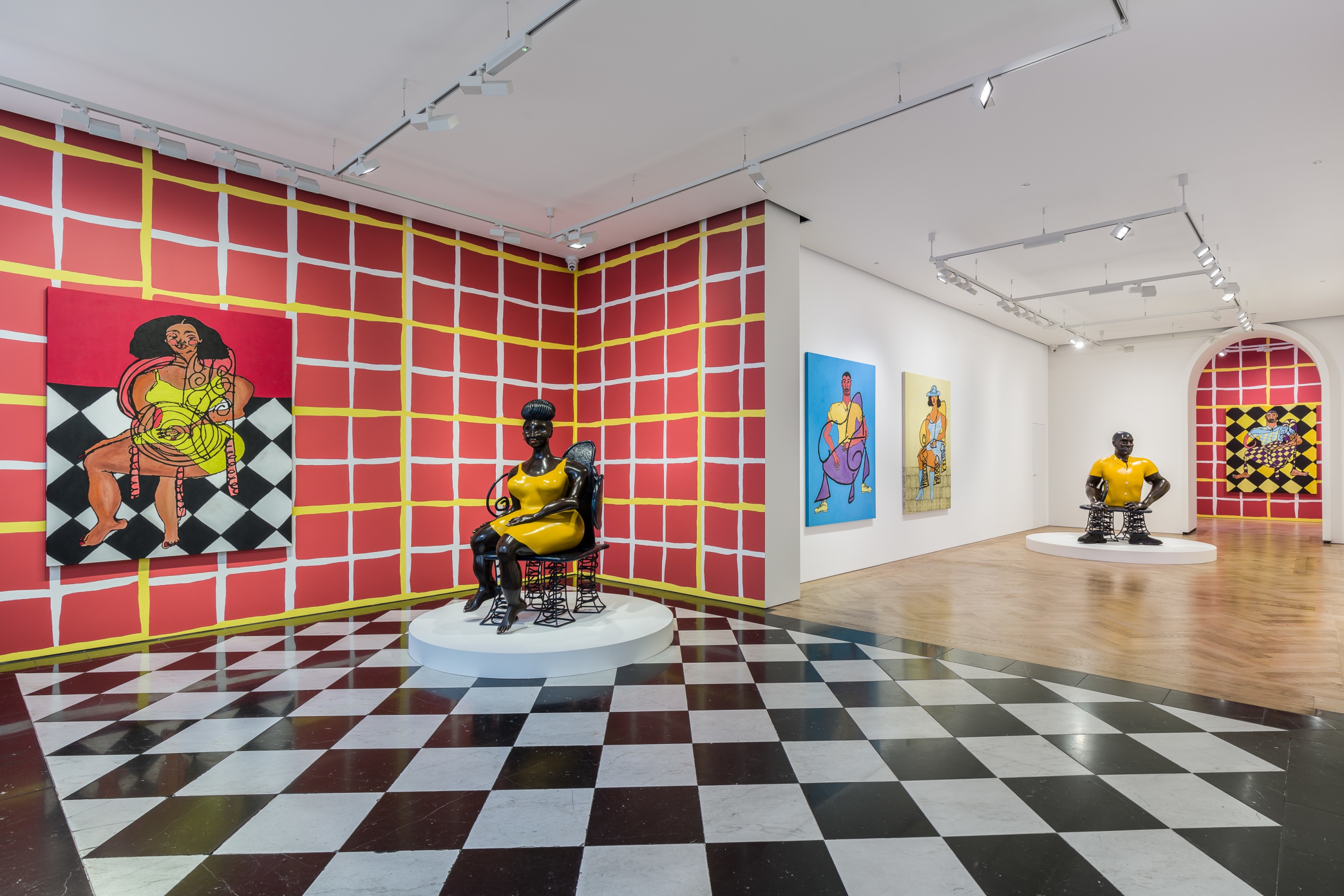 Tschabalala Self: 'Seated' | Artist's first public art commission with ... Tschabalala Self: 'Seated' | Artist's first public art commission with ...