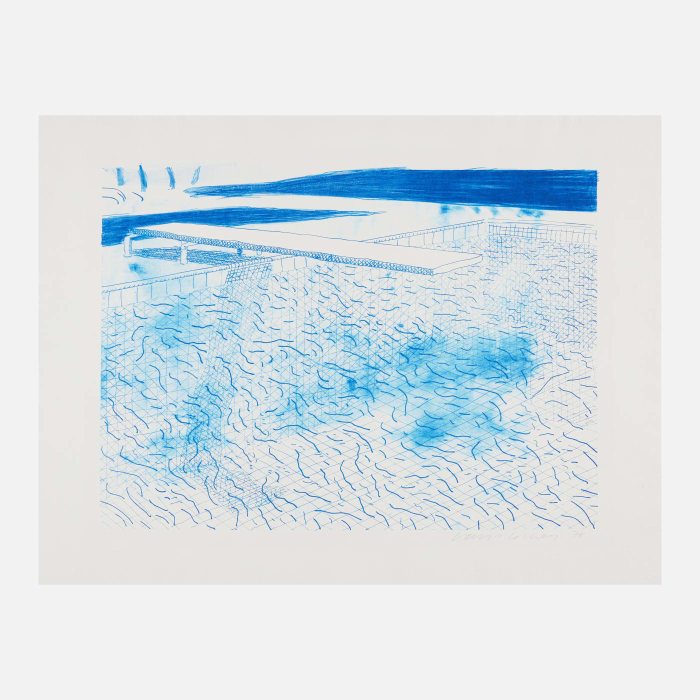 Dancing Lines | David Hockney’s Swimming Pools | Halcyon Gallery