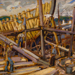 Arthur Lismer, Lunenburg, N.S, 1945 (circa) | Alan Klinkhoff Gallery ...