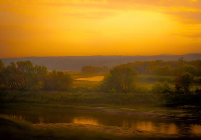 Steve Kean, Pastoral River #2 - Unframed, 2025 | Abbozzo Gallery