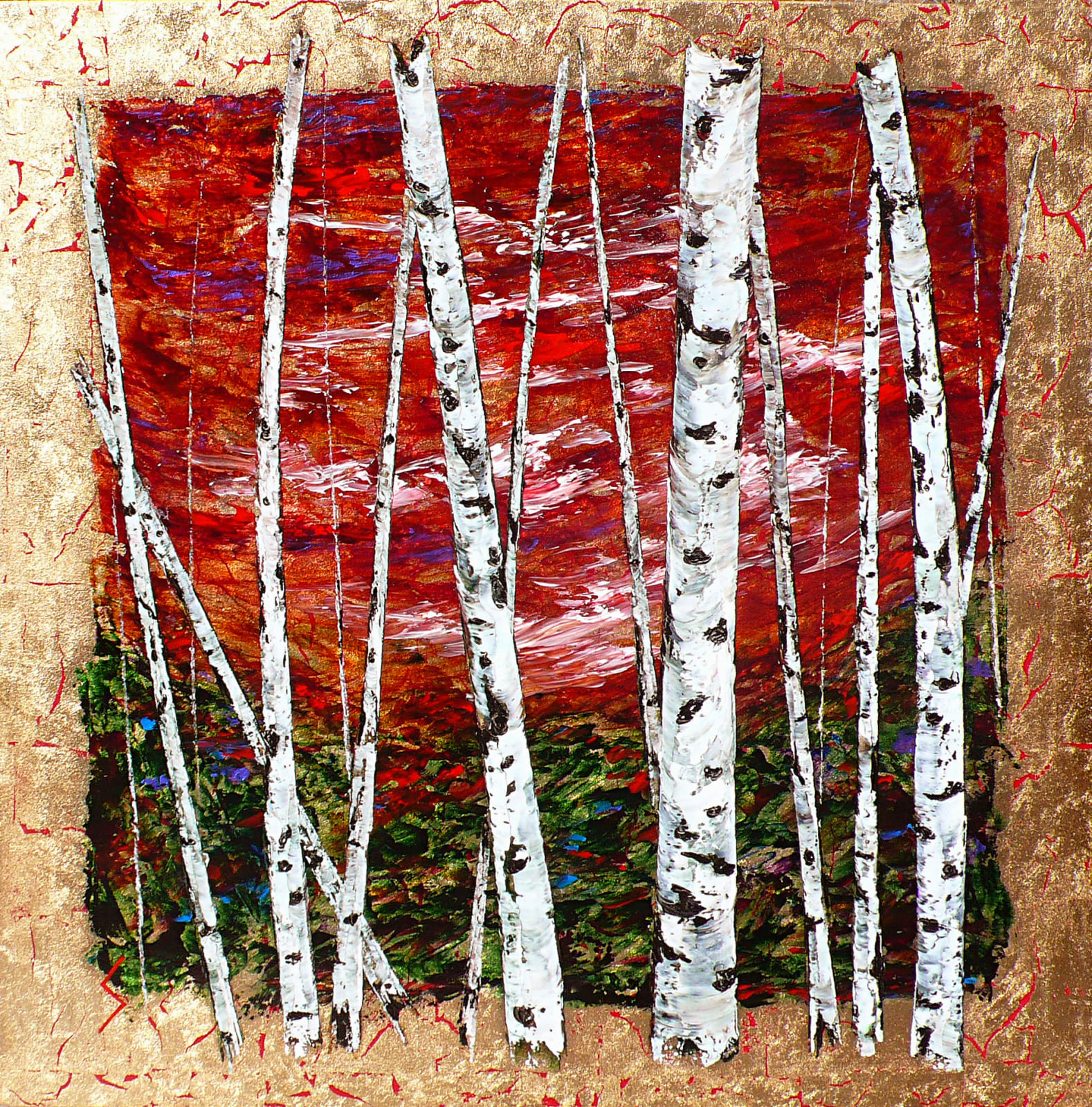 Adam Stewart, Golden Peak at Sunset | Masters Gallery Denver