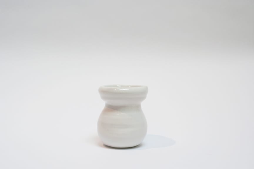 Shio Kusaka white Pot 9 2010 Anton Kern Gallery