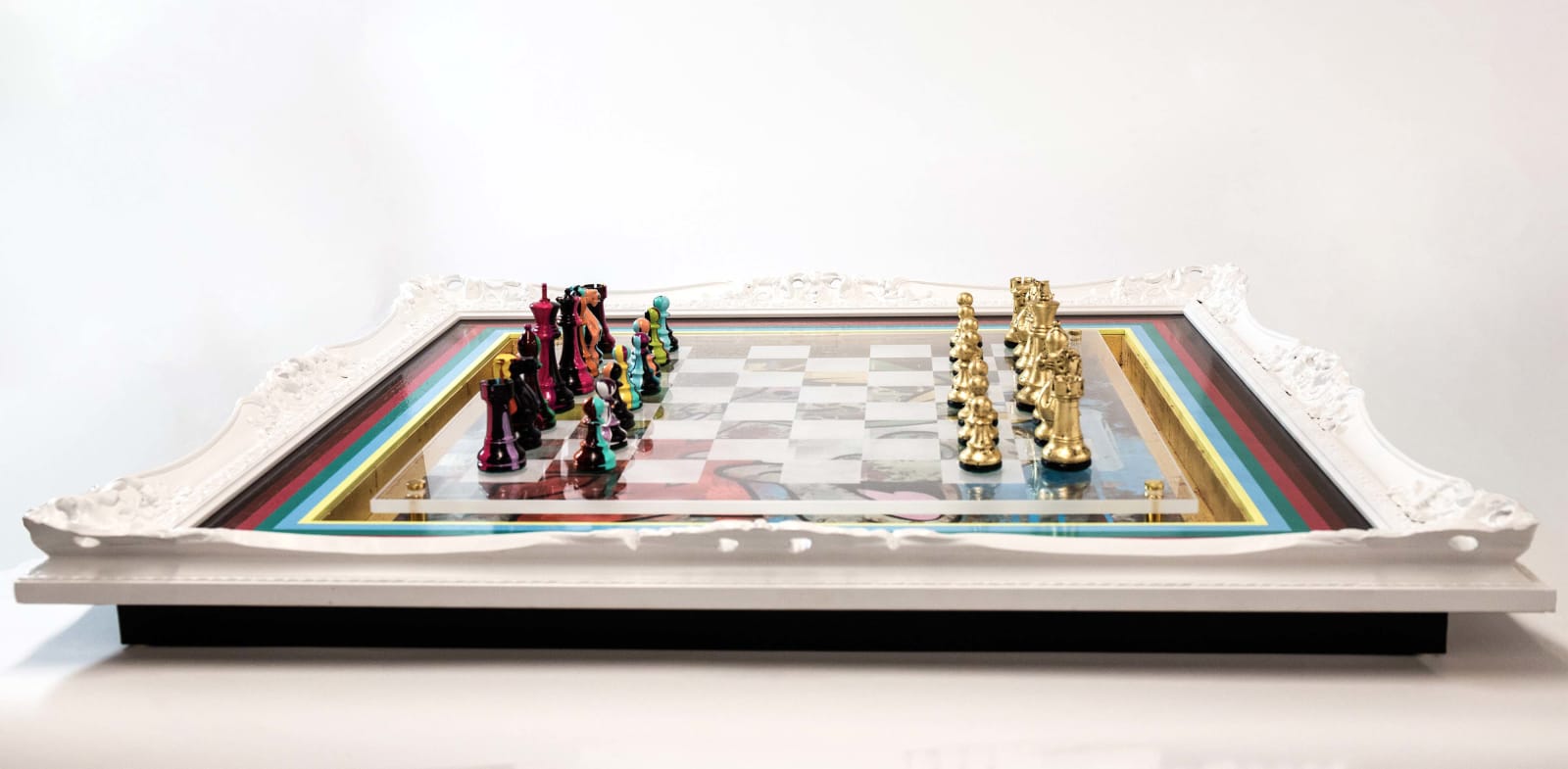 Lhouette, More or Less Chess - Elroy | Arkley Fine Art