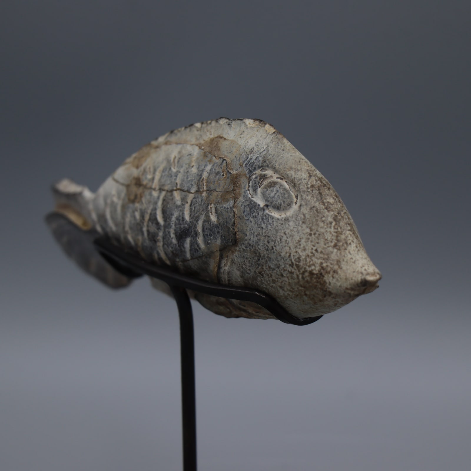 Egyptian Neolithic Flint Sculpture of a Fish, 8000 BCE - 5000 BCE ...