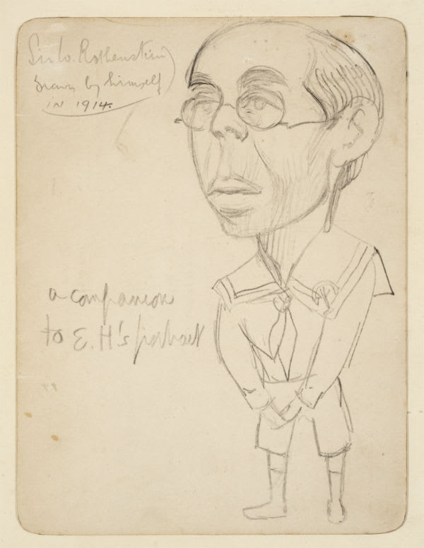 William Rothenstein, Self-portrait | Ben Uri Gallery and Museum