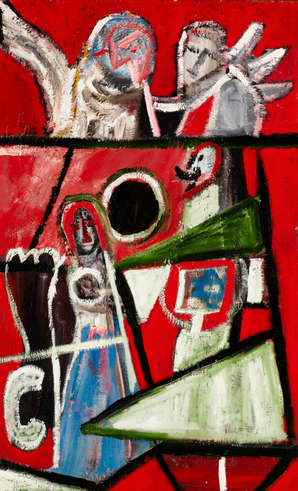 Patrick Hayman, The Gods Look Down on Us, 1972 | Ben Uri Gallery and Museum