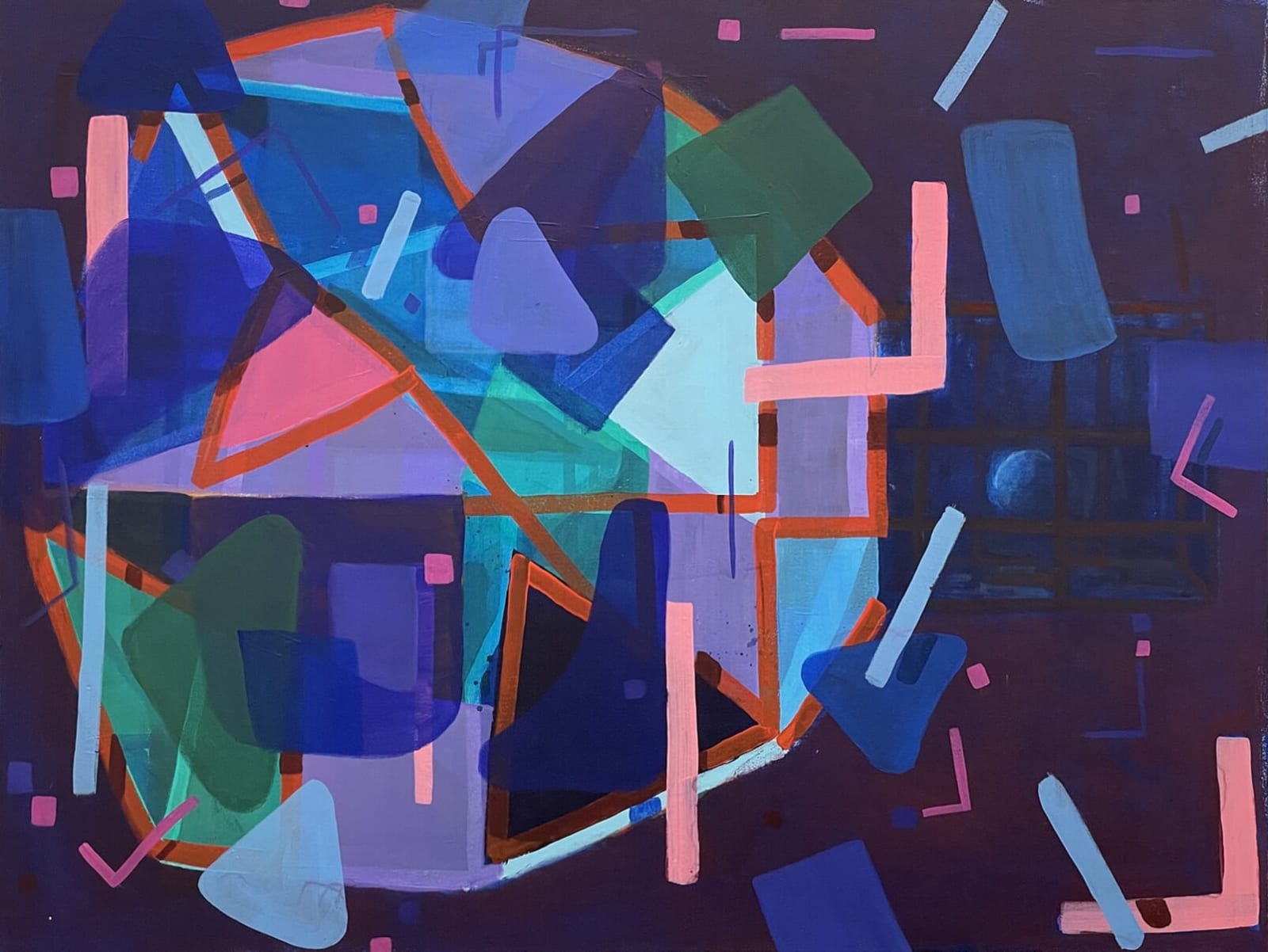 Ryan Eckert, Two Earths, 2023 | Bruno David Gallery