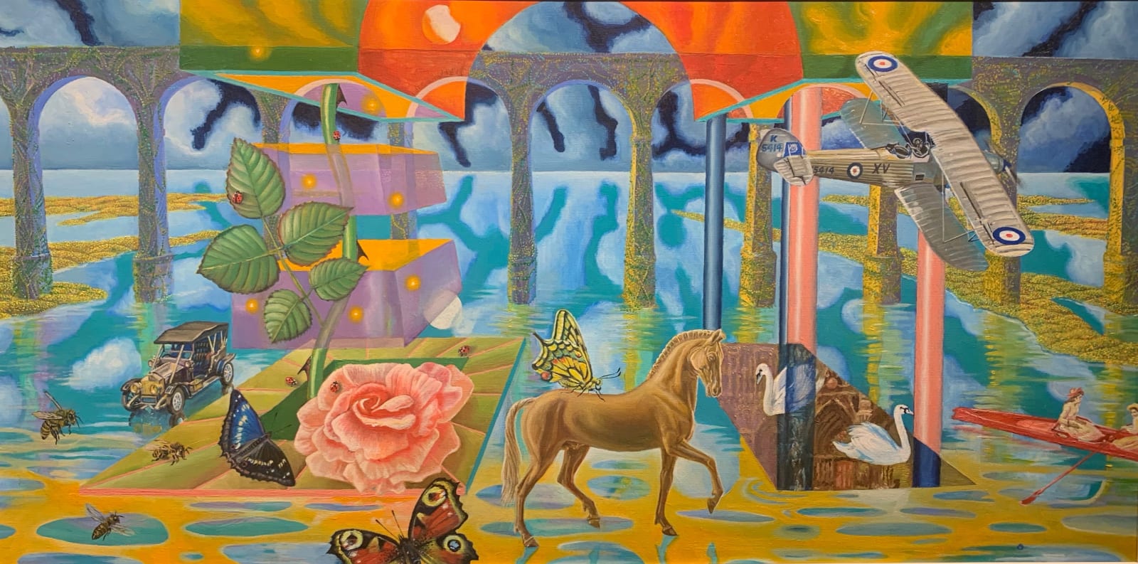 Fernando Asian, Monet in Calstock, 2020 | The Brownston Gallery