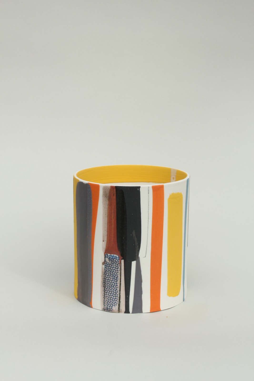 Vicky Shaw, Small Porcelain Cylinder, 2023 | Contemporary Applied Arts
