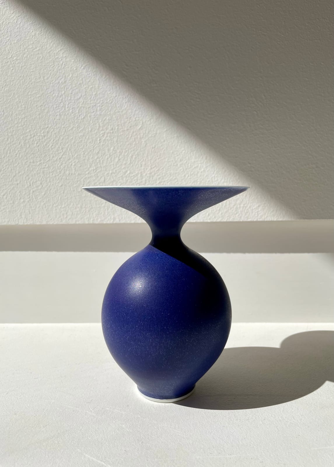 Anna Silverton, Porcelain Vase : Indigo , 2023 | Contemporary Applied Arts