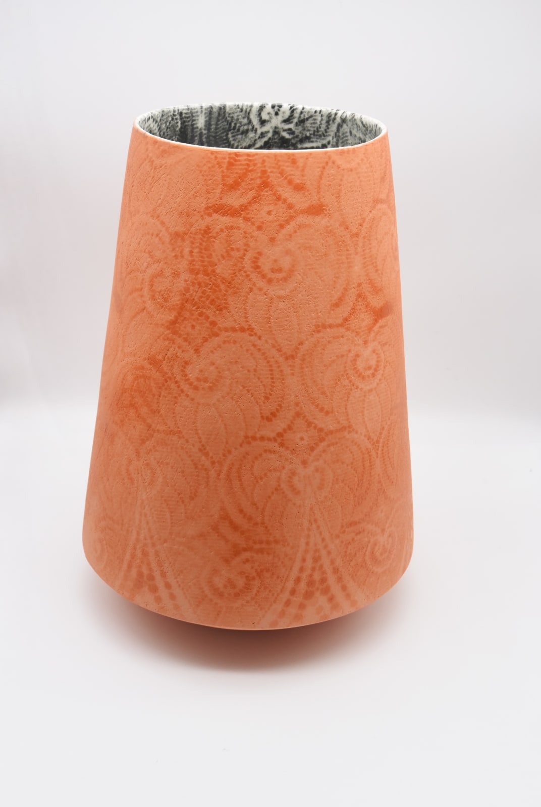 Lesley Farrell, Large Open Vessel - Orange, 2025 | Contemporary Applied ...