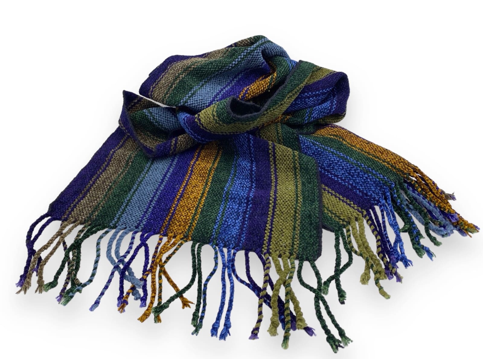 Richard Womersley, Interlocking Stripe Chenille Scarf, 2022 ...