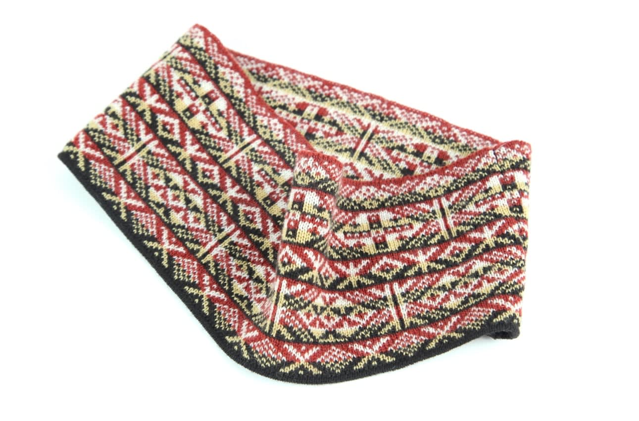 BAKKA, Headband (red & black), 2021 | Contemporary Applied Arts