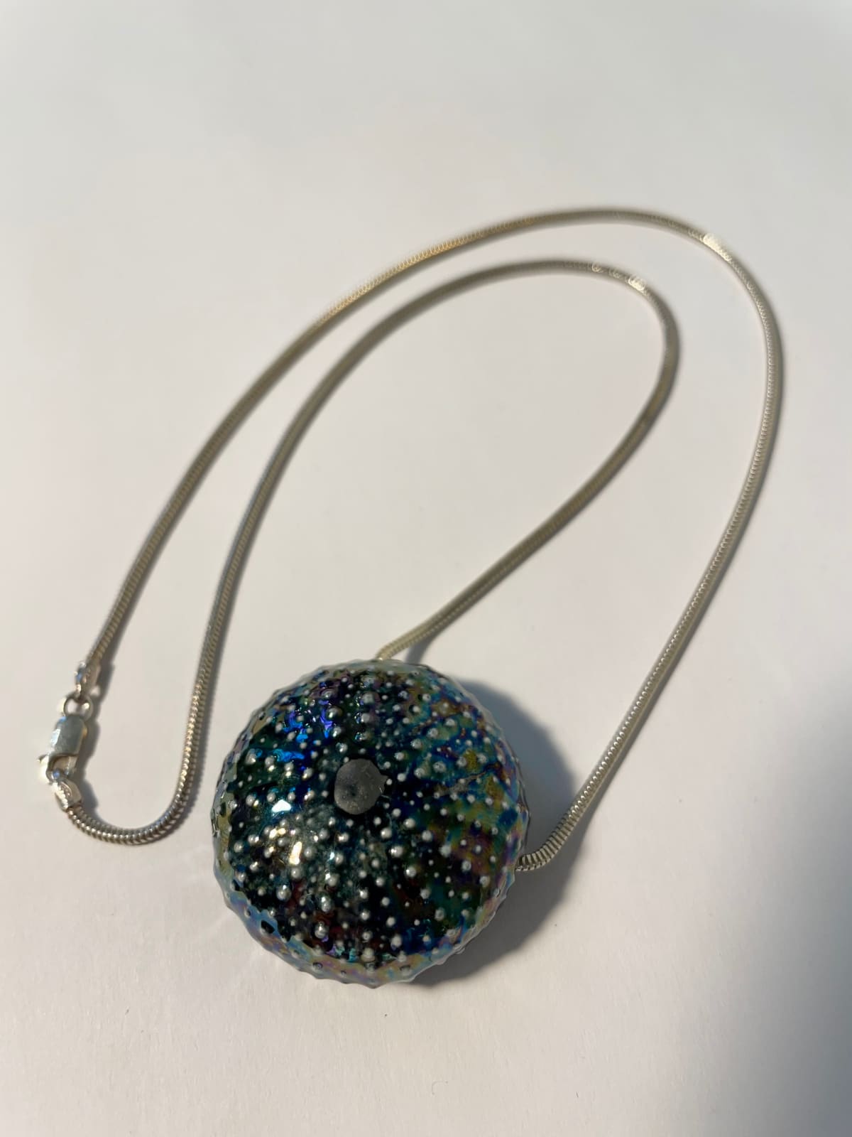 Delfina Emmanuel, Sea Urchin Pendant - Purple, 2023 | Contemporary ...